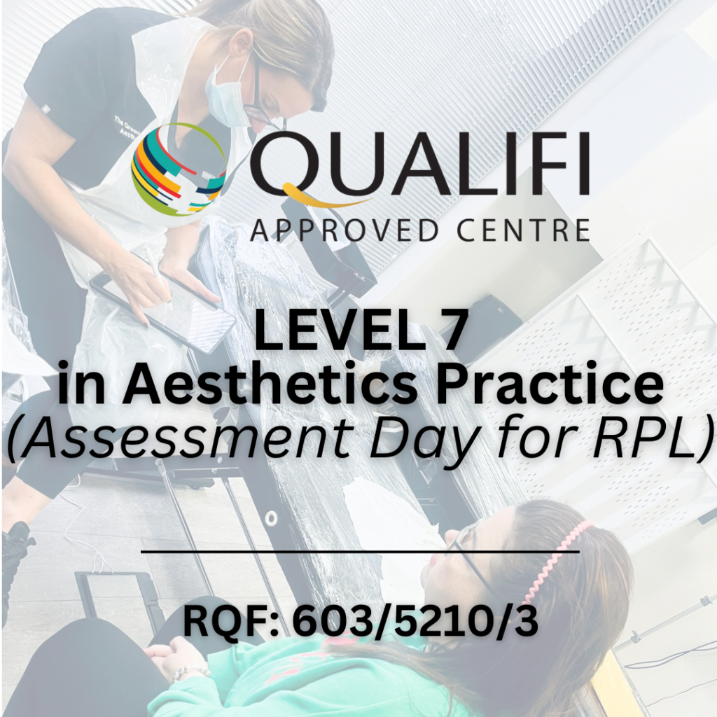 Qualifi Aesthetics Levels 4, 5 & 7 – ROBYN RAYE ACADEMY